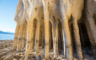 Crowley Lake Stone Columns, el lago que revela columnas naturales ...