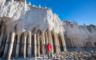 Crowley Lake Stone Columns, el lago que revela columnas naturales ...